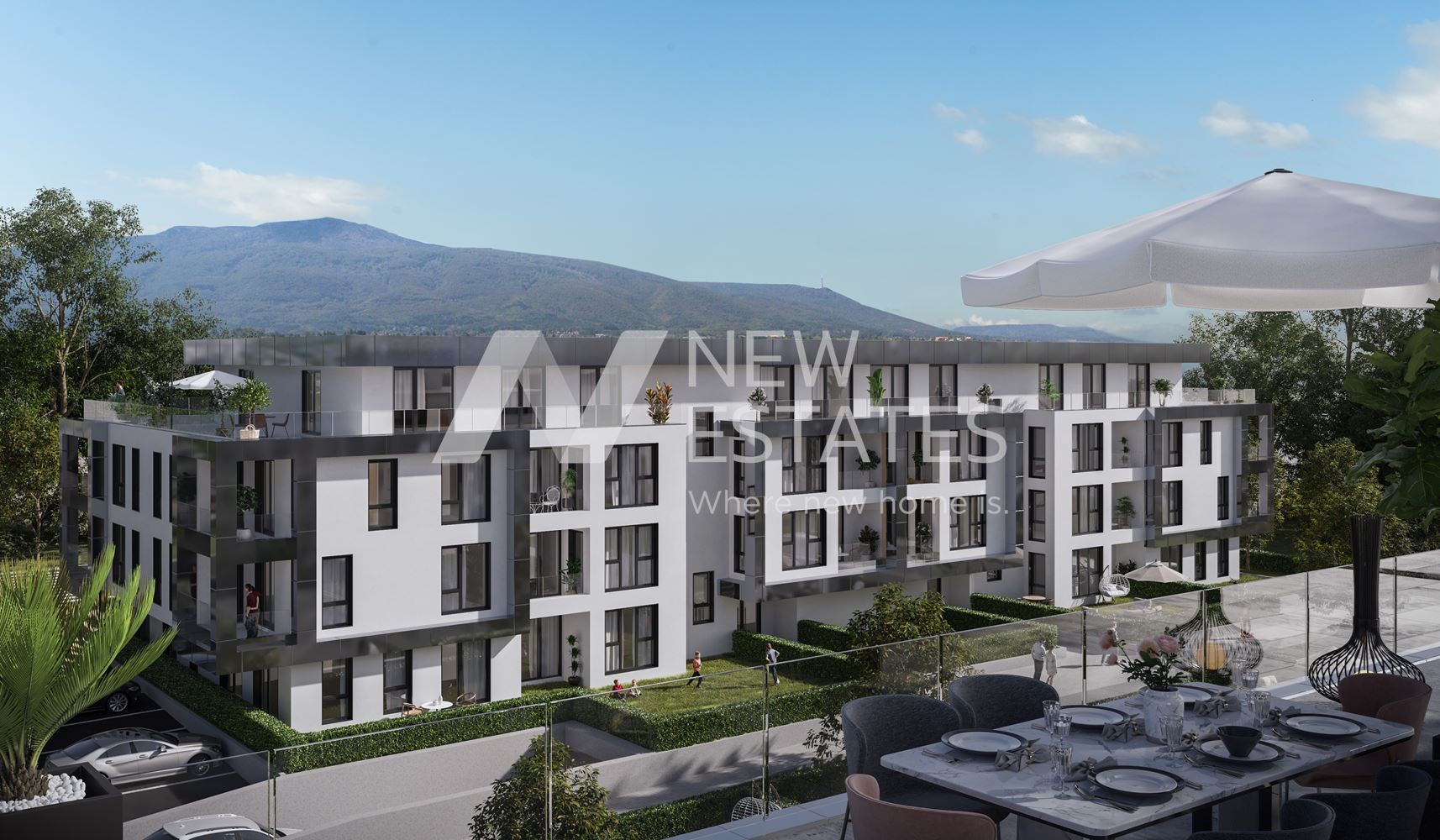 Модерен комплекс в квартал Малинова Долина New Estates